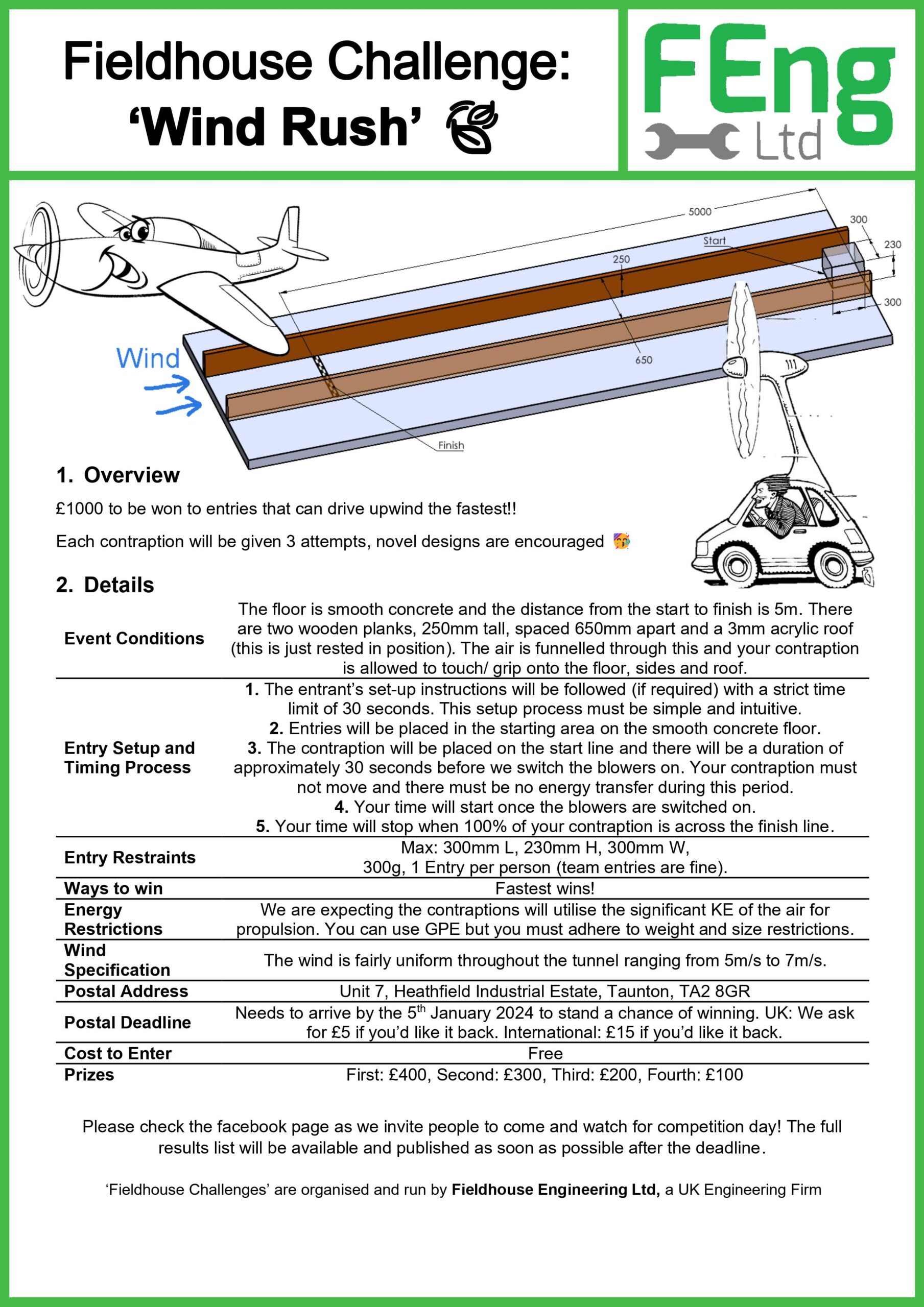 10. Wind Rush – Fieldhouse Engineering Ltd
